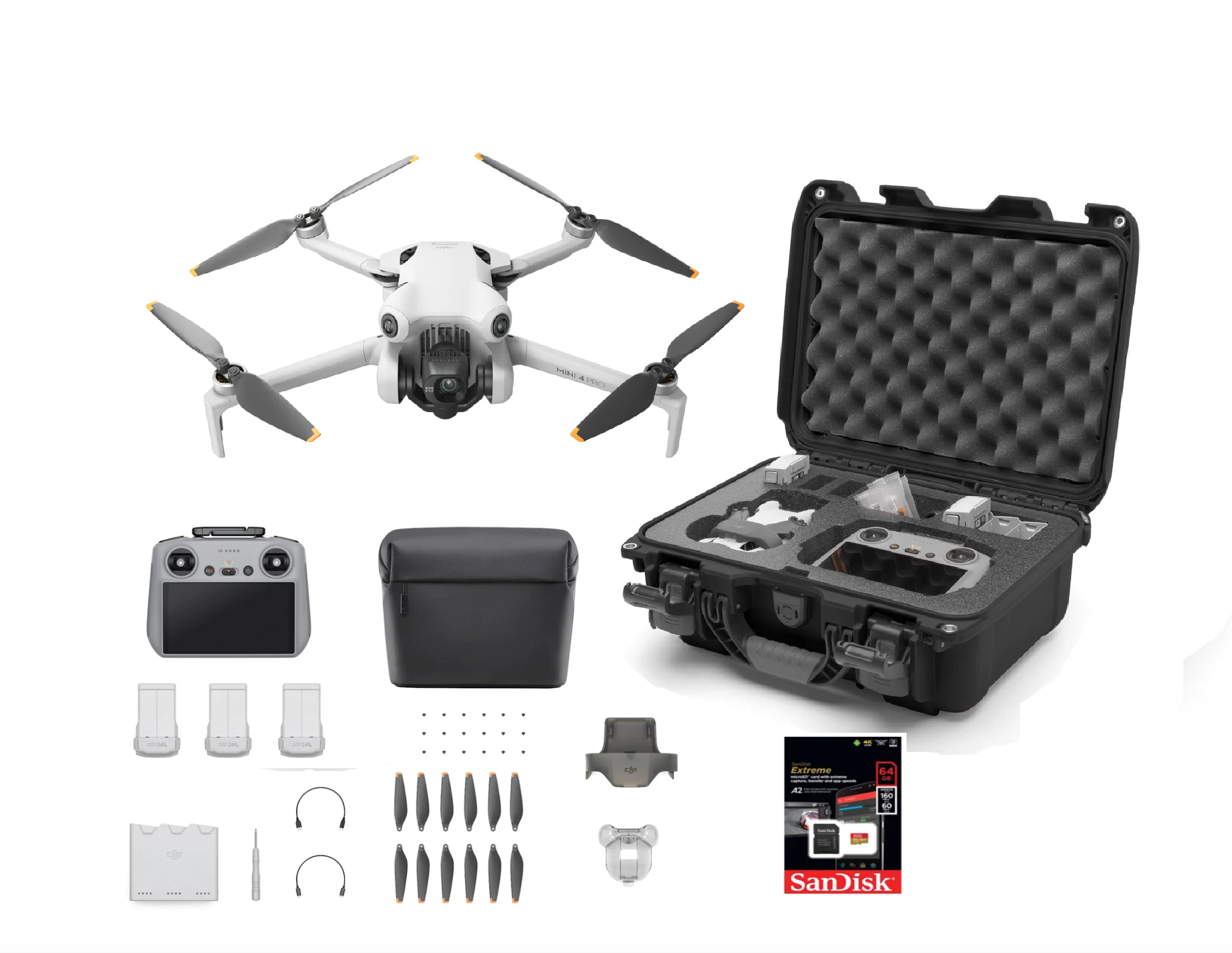 DJI Mini 4 Pro Fly More Value Combo (DJI RC 2) - IN STOCK